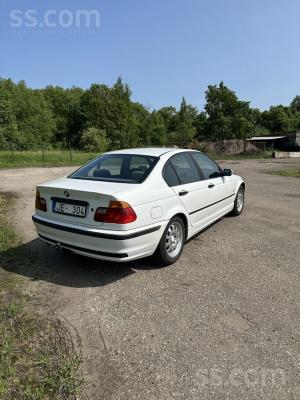 White BMW 320 2001 in Liepaja, with an engine capacity of 2.00 L and mileage of 445 thousand km for 1700 €, photo 5 on AUTOMOTO.COM.LV