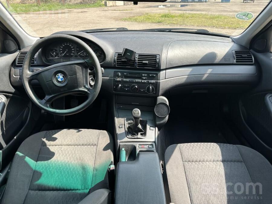 White BMW 320 2001 in Liepaja, with an engine capacity of 2.00 L and mileage of 445 thousand km for 1700 €, photo 9 on AUTOMOTO.COM.LV