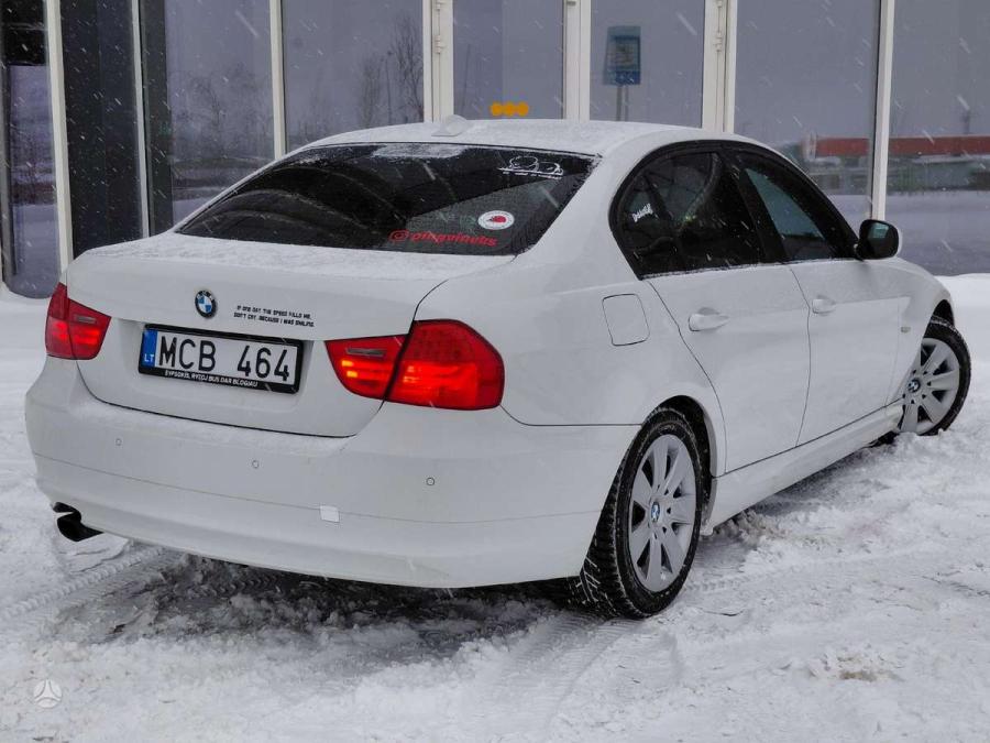 Balts BMW 320 2008 Viļņa, ar dzinēja tilpumu 2.00 L un nobraukumu 390 tūkst. km par 3100 €, foto 6 vietnē AUTOMOTO.COM.LV