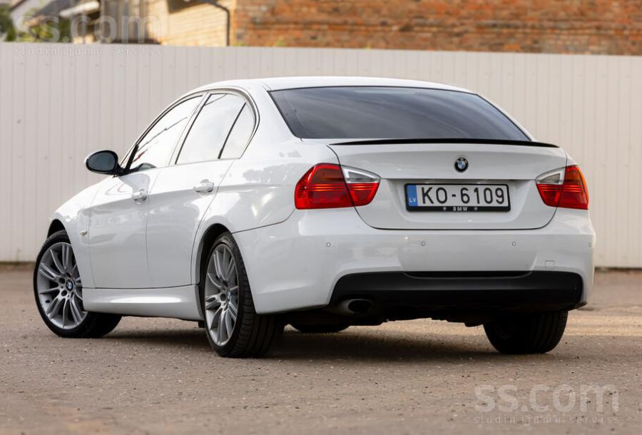Balts BMW 320 2008 Jelgava, ar dzinēja tilpumu 2.00 L un nobraukumu 268 tūkst. km par 6350 €, foto 5 vietnē AUTOMOTO.COM.LV