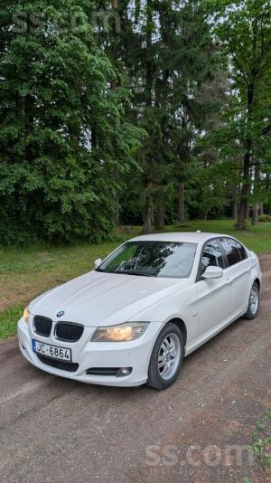 Balts BMW 320 2009 Jelgava, ar dzinēja tilpumu 2.00 L un nobraukumu 217 tūkst. km par 5000 €, foto  vietnē AUTOMOTO.COM.LV