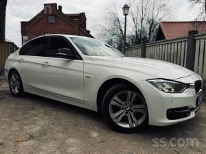 White BMW 320 2012 in Cesis, with an engine capacity of 2.00 L and mileage of 0 thousand km for 12500 €, photo 2 on AUTOMOTO.COM.LV