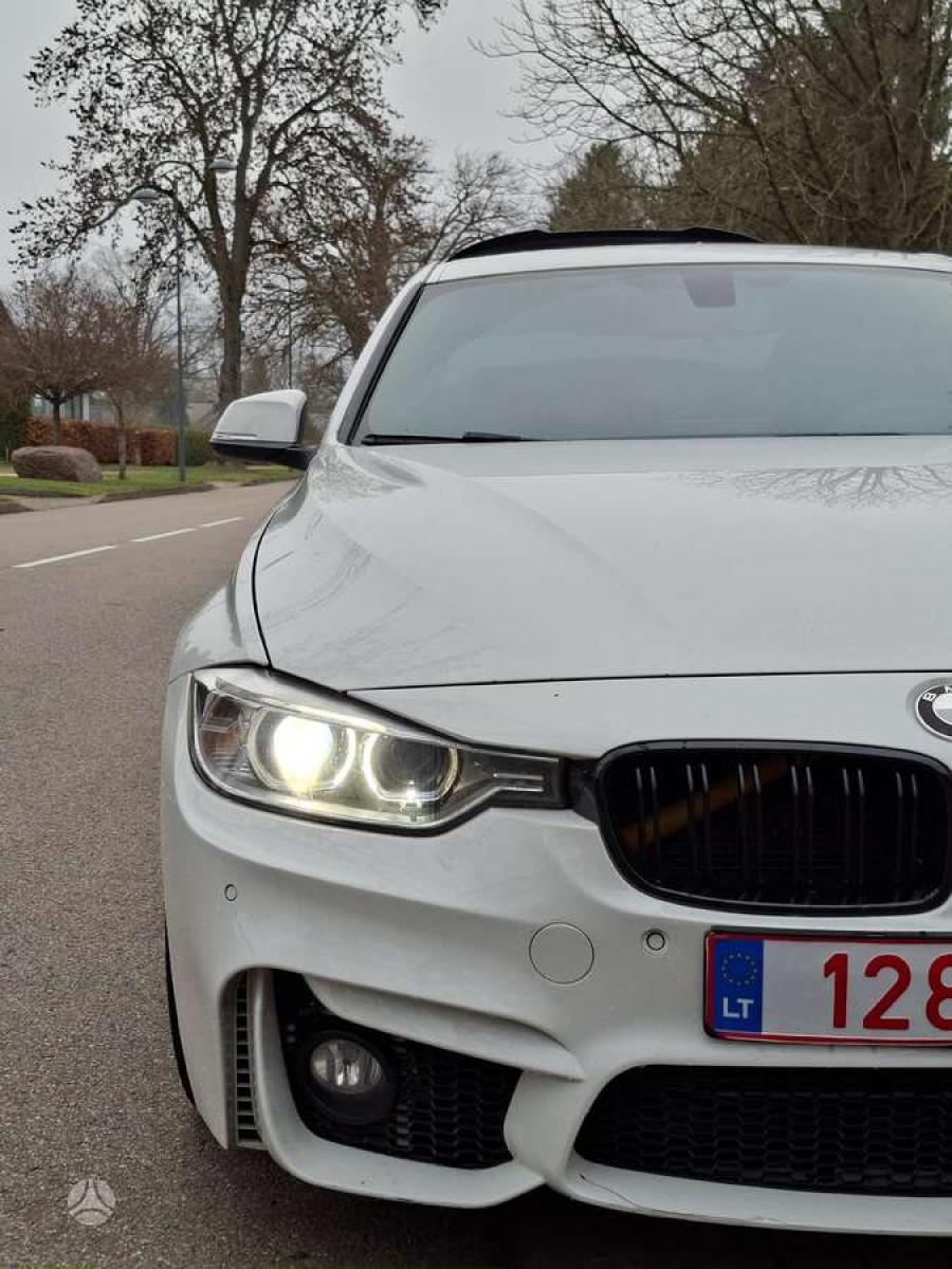 White BMW 320 2012 in Birstonas, with an engine capacity of 2.00 L and mileage of 280 thousand km for 8950 €, photo 9 on AUTOMOTO.COM.LV