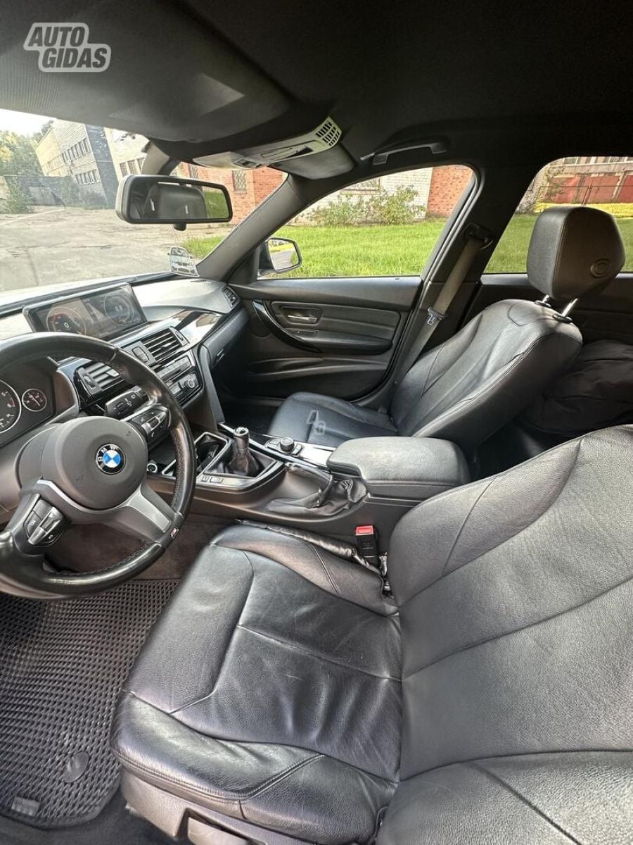 White BMW 320 2012 in Vilnius, with an engine capacity of 2.00 L and mileage of 300 thousand km for 5950 €, photo 10 on AUTOMOTO.COM.LV