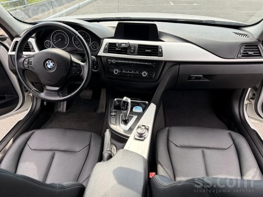 White BMW 320 2013 in Riga, with an engine capacity of 2.00 L and mileage of 300 thousand km for 9700 €, photo 12 on AUTOMOTO.COM.LV