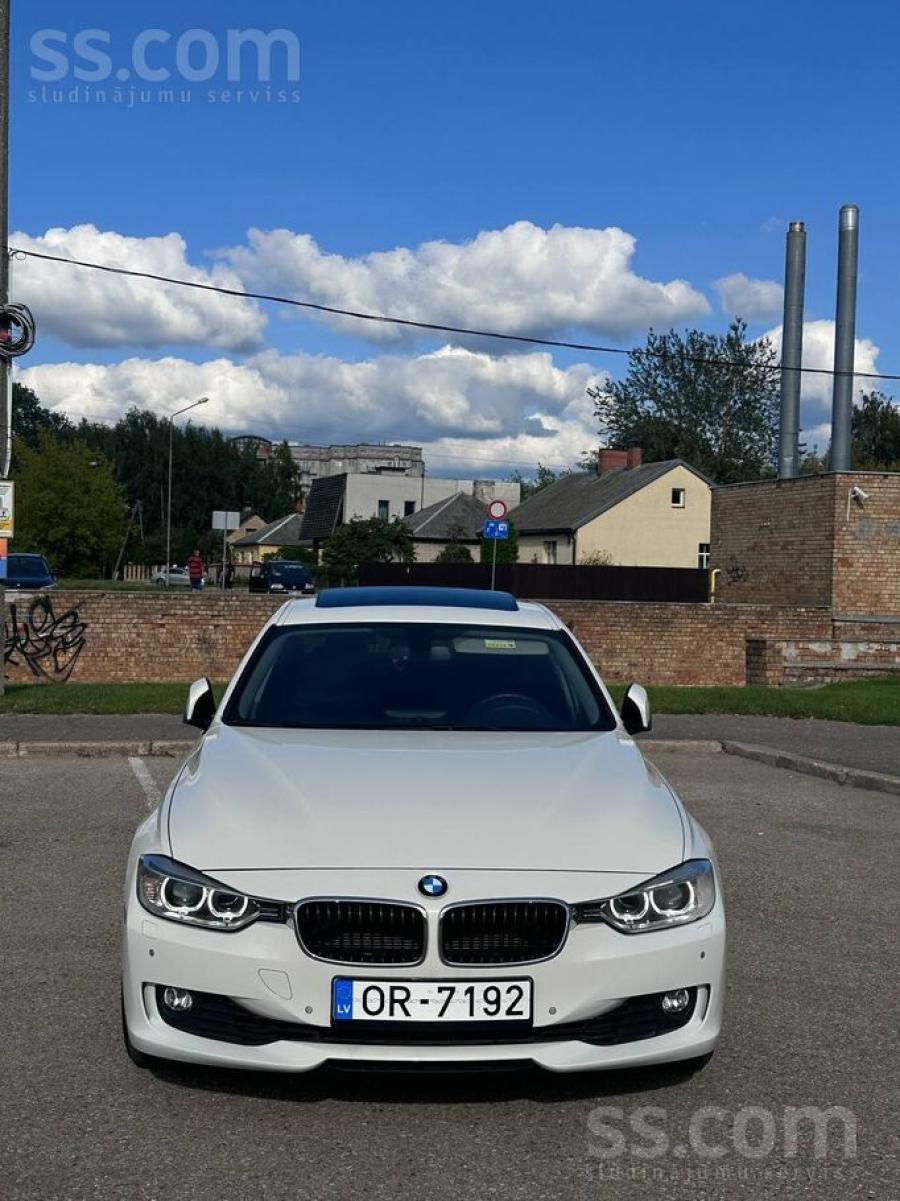 Balts BMW 320 2013 Rīga, ar dzinēja tilpumu 2.00 L un nobraukumu 165 tūkst. km par 12000 €, foto 1 vietnē AUTOMOTO.COM.LV