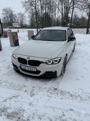 White BMW 320 2014 in Vilnius, with an engine capacity of 2.00 L and mileage of 287 thousand km for 12000 €, photo 2 on AUTOMOTO.COM.LV