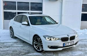 White BMW 320 2014 in Vilnius, with an engine capacity of 2.00 L and mileage of 179 thousand km for 8600 €, photo 2 on AUTOMOTO.COM.LV