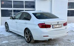 White BMW 320 2014 in Vilnius, with an engine capacity of 2.00 L and mileage of 179 thousand km for 8600 €, photo 3 on AUTOMOTO.COM.LV