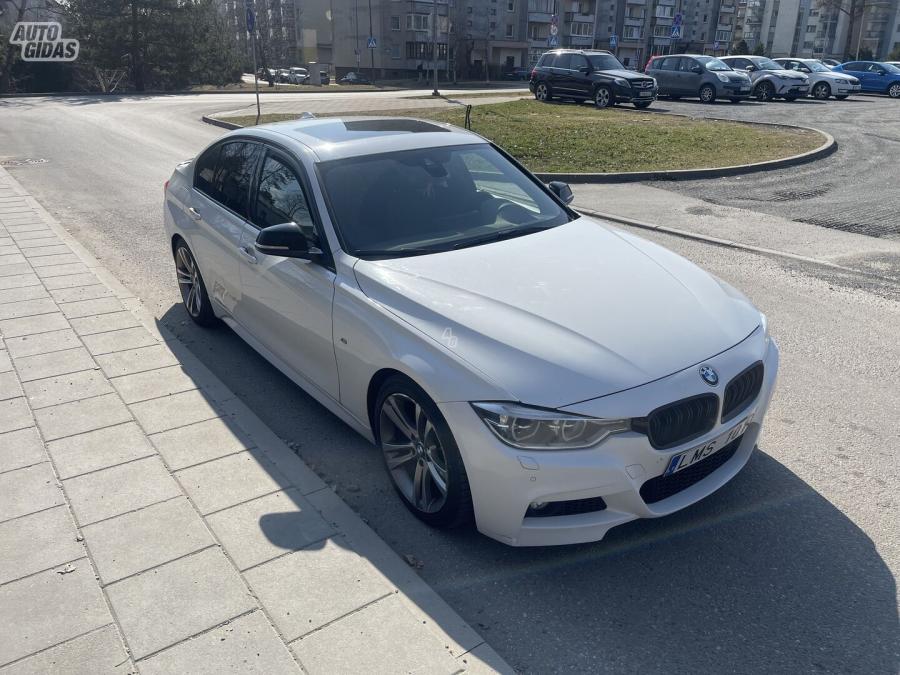 White BMW 320 2014 in Vilnius, with an engine capacity of 2.00 L and mileage of 220 thousand km for 1500 €, photo 5 on AUTOMOTO.COM.LV