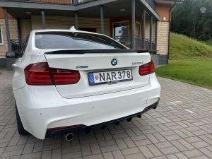 White BMW 320 2014 in Vilnius, with an engine capacity of 2.00 L and mileage of 252 thousand km for 12499 €, photo 5 on AUTOMOTO.COM.LV