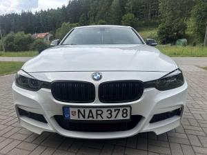 White BMW 320 2014 in Vilnius, with an engine capacity of 2.00 L and mileage of 252 thousand km for 12499 €, photo 7 on AUTOMOTO.COM.LV