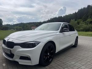 White BMW 320 2014 in Vilnius, with an engine capacity of 2.00 L and mileage of 252 thousand km for 12499 €, photo 8 on AUTOMOTO.COM.LV