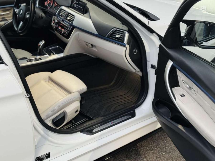 White BMW 320 2015 in Kaunas, with an engine capacity of 2.00 L and mileage of 268 thousand km for 14800 €, photo 21 on AUTOMOTO.COM.LV