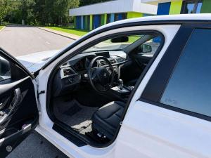 White BMW 320 2015 in Vilnius, with an engine capacity of 2.00 L and mileage of 168 thousand km for 11132 €, photo 8 on AUTOMOTO.COM.LV