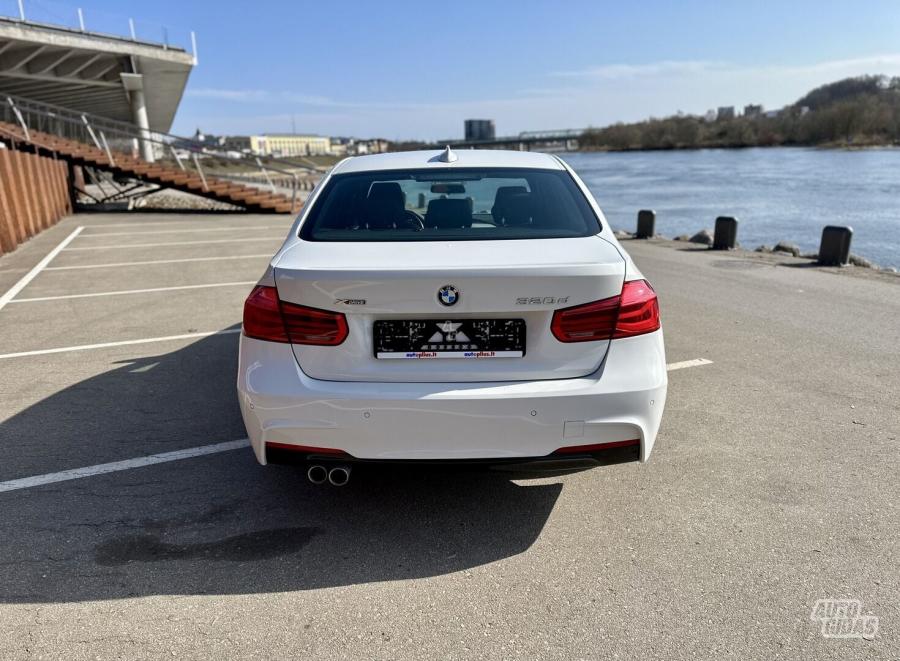 White BMW 320 2016 in Kaunas, with an engine capacity of 2.00 L and mileage of 167 thousand km for 14499 €, photo 6 on AUTOMOTO.COM.LV