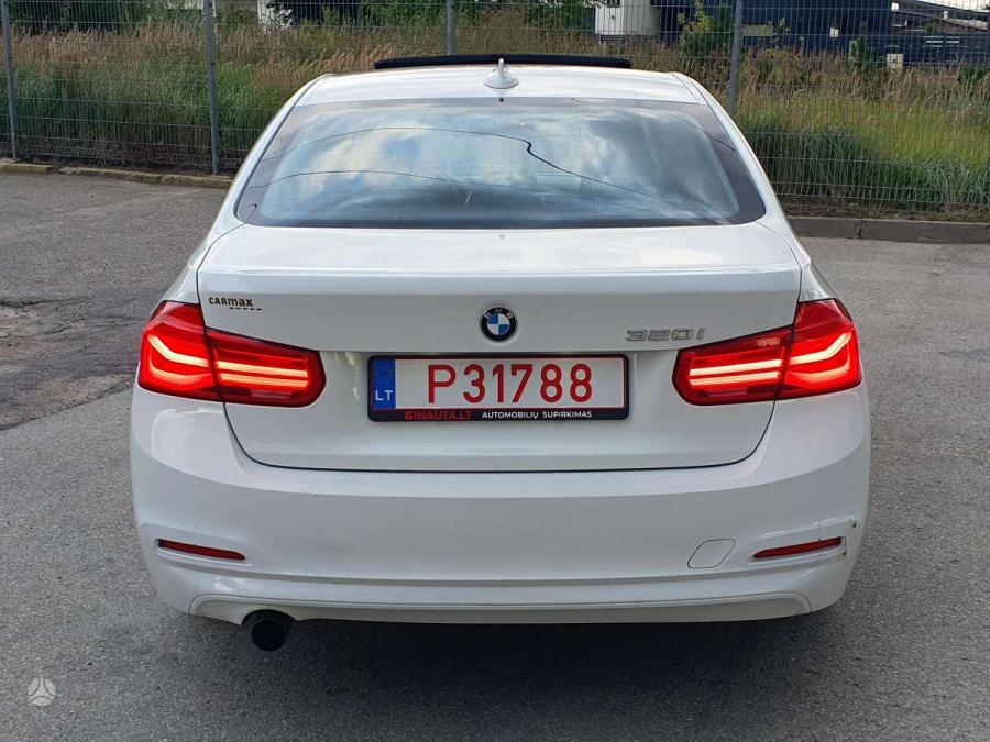 Balts BMW 320 2016 Šauļi, ar dzinēja tilpumu 2.00 L un nobraukumu 280 tūkst. km par 5999 €, foto 6 vietnē AUTOMOTO.COM.LV