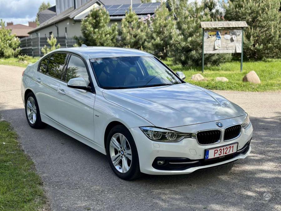 Balts BMW 320 2016 Viļņa, ar dzinēja tilpumu 2.00 L un nobraukumu 280 tūkst. km par 11900 €, foto 4 vietnē AUTOMOTO.COM.LV