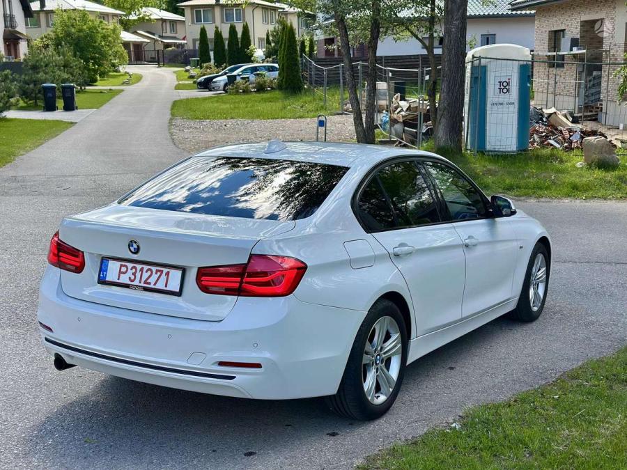 Balts BMW 320 2016 Viļņa, ar dzinēja tilpumu 2.00 L un nobraukumu 280 tūkst. km par 11900 €, foto 6 vietnē AUTOMOTO.COM.LV