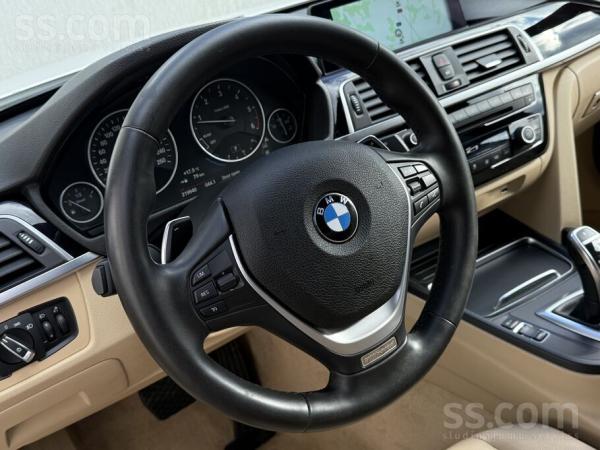 BMW 320 2017 in Tukums on AUTOMOTO.COM.LV White BMW 320 2017 in Tukums, with an engine capacity of 2.00 L and mileage of 219 thousand km for 10999 €, photo 11 on AUTOMOTO.COM.LV