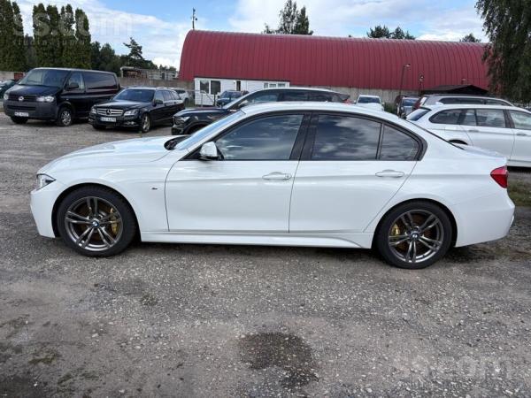White BMW 320 2018 in Riga, with an engine capacity of 2.00 L and mileage of 72 thousand km for 18000 €, photo 7 on AUTOMOTO.COM.LV