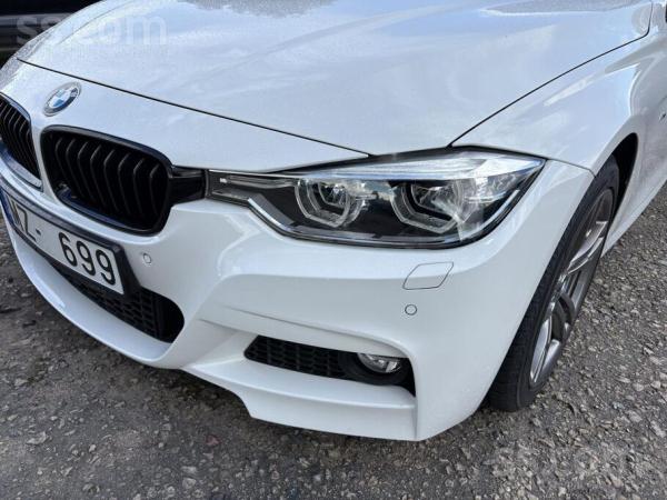 White BMW 320 2018 in Riga, with an engine capacity of 2.00 L and mileage of 72 thousand km for 18000 €, photo 10 on AUTOMOTO.COM.LV