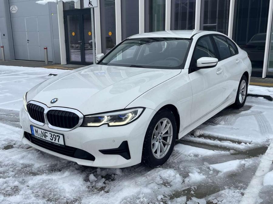 Balts BMW 320 2019 Viļņa, ar dzinēja tilpumu 2.00 L un nobraukumu 221 tūkst. km par 20500 €, foto 1 vietnē AUTOMOTO.COM.LV