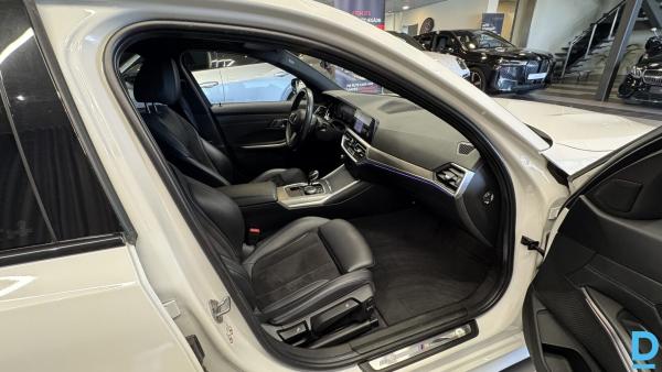 White BMW 320 2019 in Marupe, with an engine capacity of 2.00 L and mileage of 78 thousand km for 25990 €, photo 5 on AUTOMOTO.COM.LV