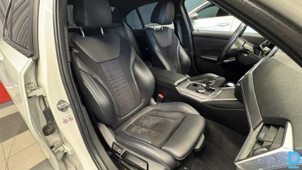 White BMW 320 2019 in Marupe, with an engine capacity of 2.00 L and mileage of 78 thousand km for 25990 €, photo 6 on AUTOMOTO.COM.LV