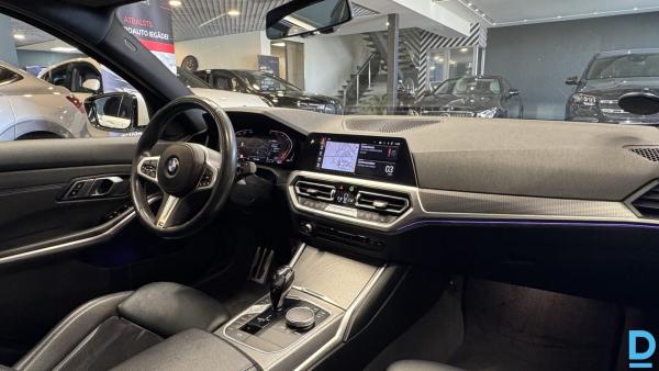 White BMW 320 2019 in Marupe, with an engine capacity of 2.00 L and mileage of 78 thousand km for 25990 €, photo 8 on AUTOMOTO.COM.LV