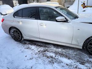 White BMW 320 2020 in Vilnius, with an engine capacity of 2.00 L and mileage of 180 thousand km for 14300 €, photo 4 on AUTOMOTO.COM.LV