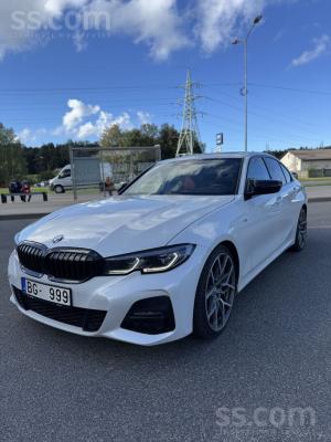White BMW 320 2020 in Riga, with an engine capacity of 2.00 L and mileage of 182 thousand km for 29500 €, photo 14 on AUTOMOTO.COM.LV