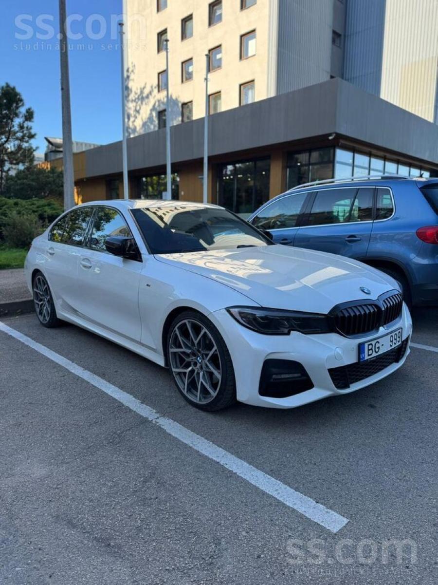 White BMW 320 2020 in Riga, with an engine capacity of 2.00 L and mileage of 182 thousand km for 29500 €, photo 16 on AUTOMOTO.COM.LV