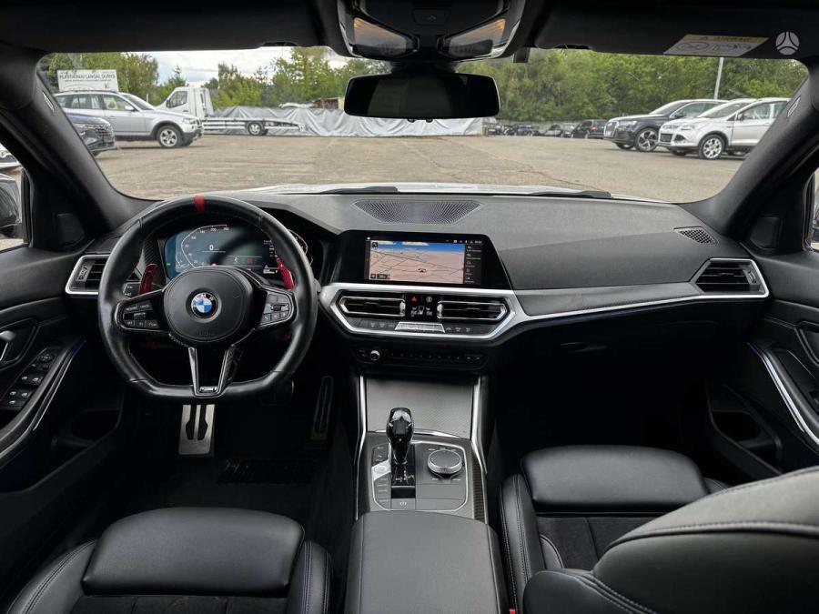 White BMW 320 2020 in Panevezys, with an engine capacity of 2.00 L and mileage of 288 thousand km for 16900 €, photo 6 on AUTOMOTO.COM.LV