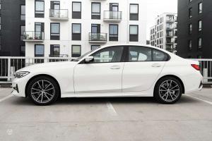 White BMW 320 2020 in Vilnius, with an engine capacity of 2.00 L and mileage of 146 thousand km for 19500 €, photo 4 on AUTOMOTO.COM.LV