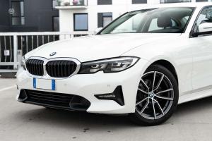 White BMW 320 2020 in Vilnius, with an engine capacity of 2.00 L and mileage of 146 thousand km for 19500 €, photo 9 on AUTOMOTO.COM.LV