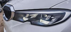 White BMW 320 2021 in Kaunas, with an engine capacity of 2.00 L and mileage of 99 thousand km for 29282 €, photo 9 on AUTOMOTO.COM.LV