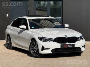 White BMW 320 2021 in Riga, with an engine capacity of 2.00 L and mileage of 112 thousand km for 26800 €, photo 5 on AUTOMOTO.COM.LV