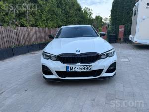 White BMW 320 2021 in Riga, with an engine capacity of 2.00 L and mileage of 50 thousand km for 28400 €, photo 3 on AUTOMOTO.COM.LV