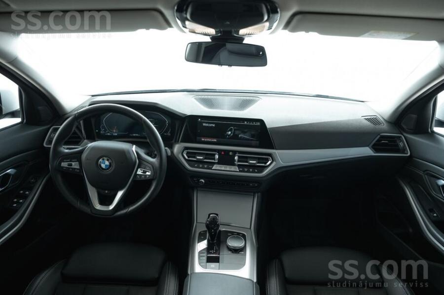 White BMW 320 2022 in Riga, with an engine capacity of 2.00 L and mileage of 102 thousand km for 27900 €, photo 7 on AUTOMOTO.COM.LV