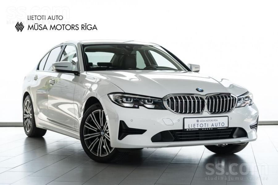 White BMW 320 2022 in Riga, with an engine capacity of 2.00 L and mileage of 102 thousand km for 27900 €, photo 10 on AUTOMOTO.COM.LV