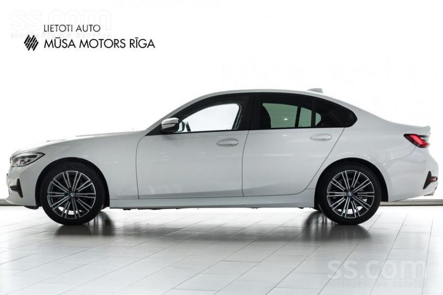 White BMW 320 2022 in Riga, with an engine capacity of 2.00 L and mileage of 102 thousand km for 27900 €, photo 12 on AUTOMOTO.COM.LV