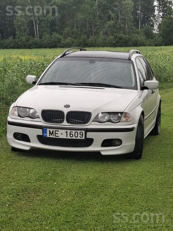 Balts BMW 320 2001 Rēzekne, ar dzinēja tilpumu 2.00 L un nobraukumu 511 tūkst. km par 2300 €, foto 1 vietnē AUTOMOTO.COM.LV