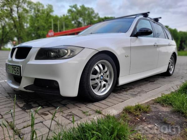 White BMW 320 2006 in Riga, with an engine capacity of 2.00 L and mileage of 312 thousand km for 3500 €, photo 6 on AUTOMOTO.COM.LV