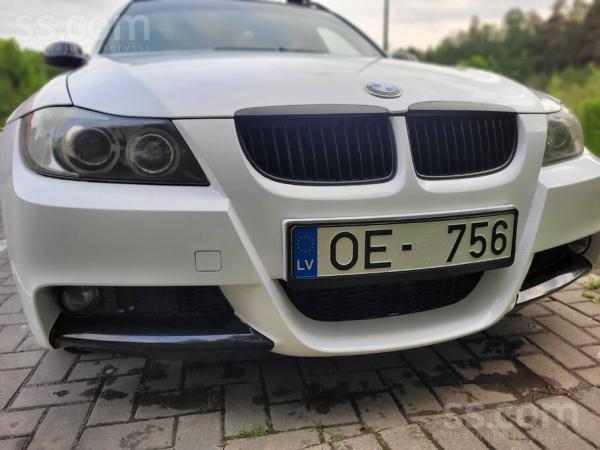 White BMW 320 2006 in Riga, with an engine capacity of 2.00 L and mileage of 312 thousand km for 3500 €, photo 7 on AUTOMOTO.COM.LV