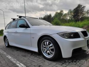 White BMW 320 2006 in Riga, with an engine capacity of 2.00 L and mileage of 312 thousand km for 3500 €, photo 8 on AUTOMOTO.COM.LV
