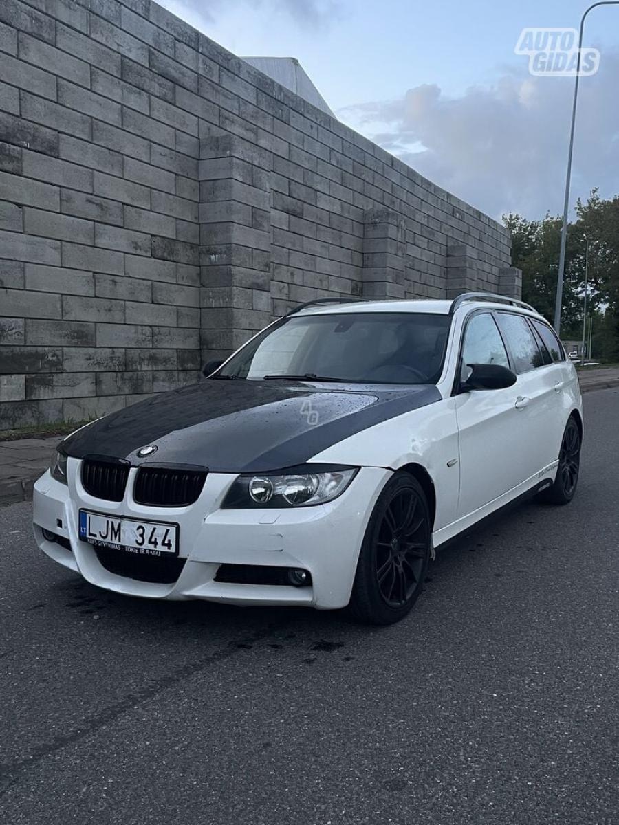 White BMW 320 2006 in Klaipeda, with an engine capacity of 2.00 L and mileage of 400 thousand km for 2650 €, photo 5 on AUTOMOTO.COM.LV