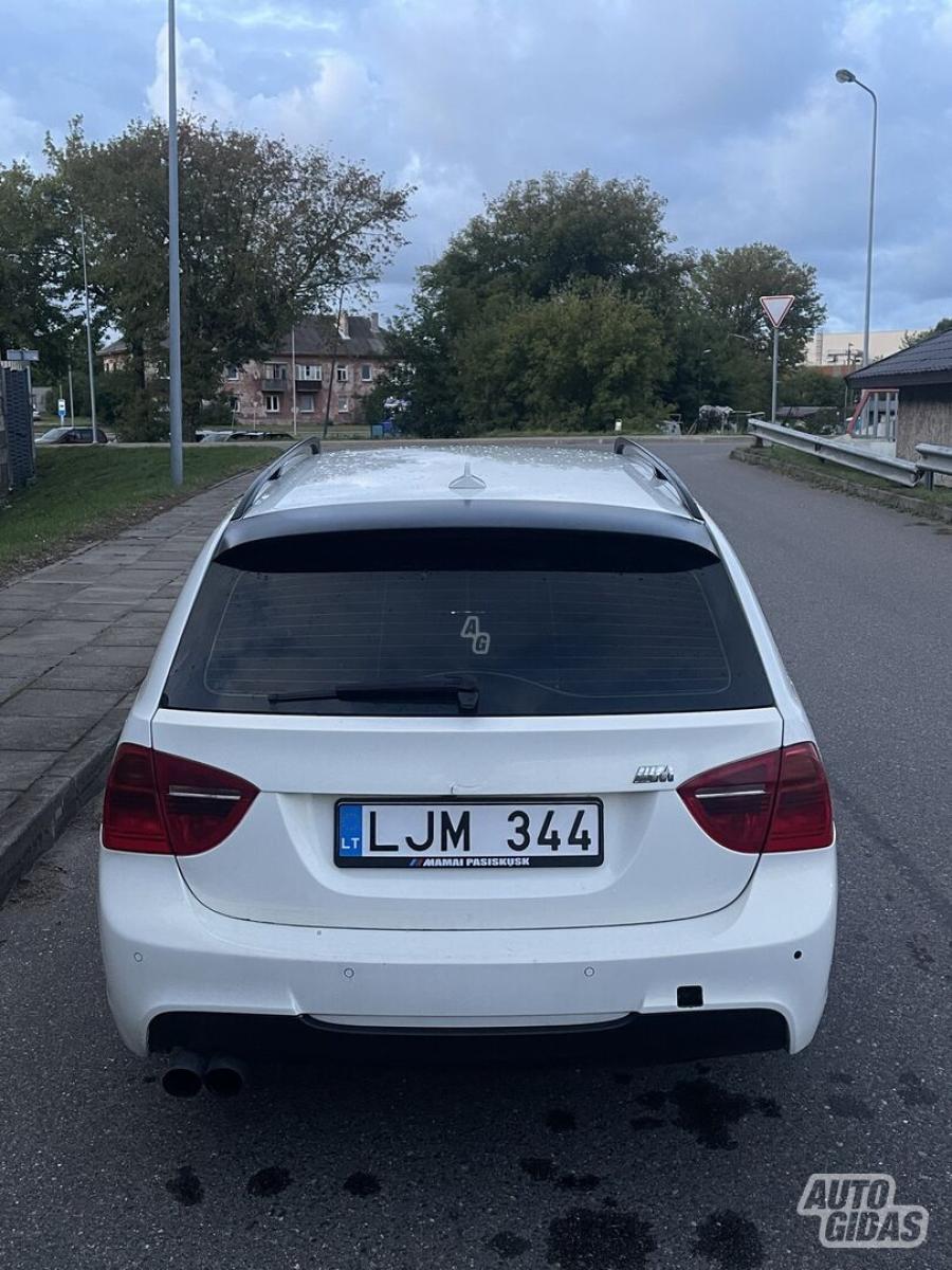 White BMW 320 2006 in Klaipeda, with an engine capacity of 2.00 L and mileage of 400 thousand km for 2650 €, photo 8 on AUTOMOTO.COM.LV