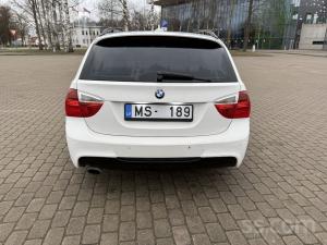 White BMW 320 2007 in Jelgava, with an engine capacity of 2.00 L and mileage of 311 thousand km for 4500 €, photo 5 on AUTOMOTO.COM.LV