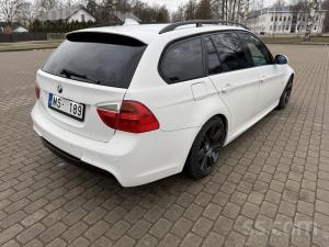 White BMW 320 2007 in Jelgava, with an engine capacity of 2.00 L and mileage of 311 thousand km for 4500 €, photo 6 on AUTOMOTO.COM.LV